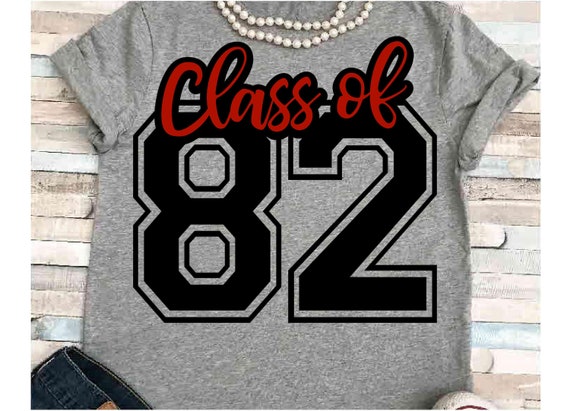 Reunion SVG DXF JPEG Silhouette Cameo Cricut Class of 1982 - Etsy