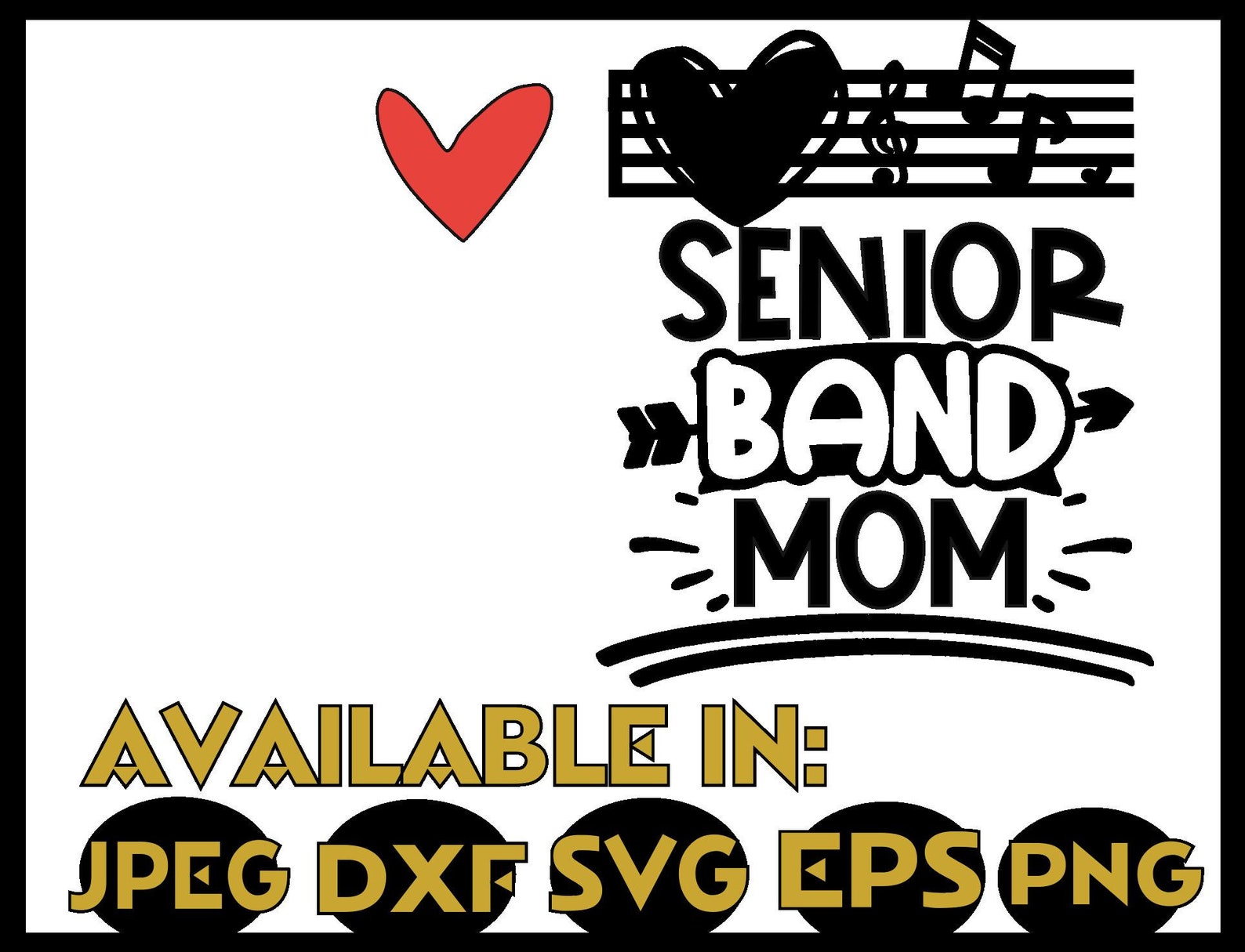 Mom SVG DXF JPEG Silhouette Cameo Cricut Class of 2023 - Etsy