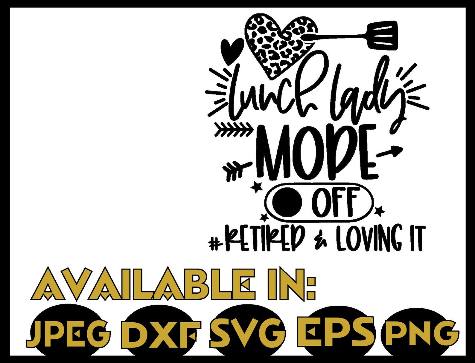 Cafeteria SVG DXF JPEG Silhouette Cameo Cricut Lunch Lady | Etsy