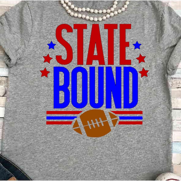 State Bound Svg - Etsy