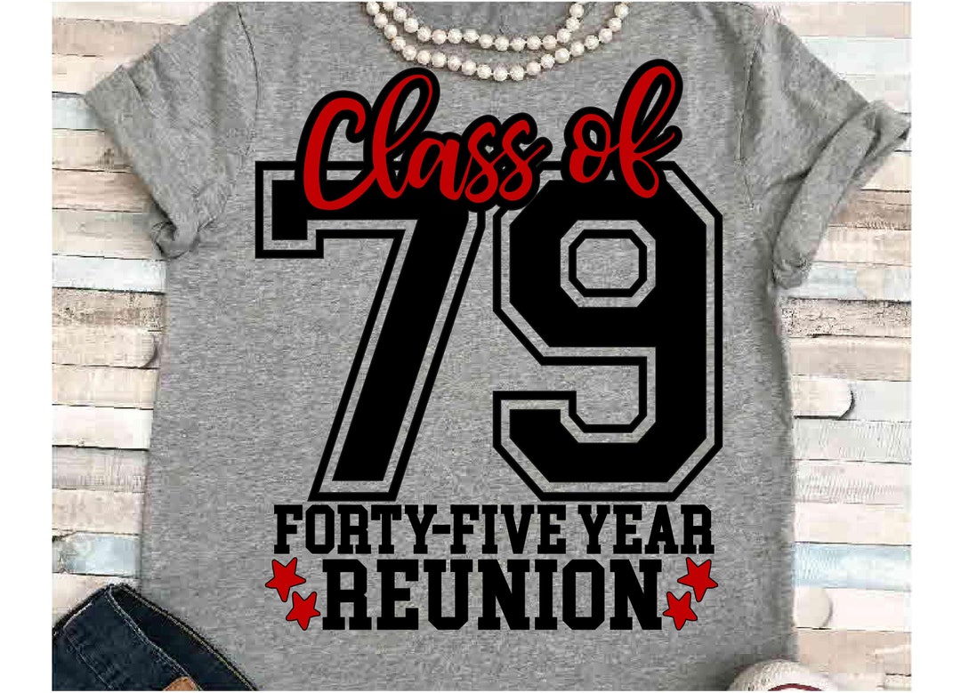 Reunion SVG DXF JPEG Silhouette Cameo Cricut Class of 1979 Class ...