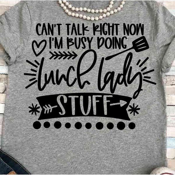 Lunch Lady Svg - Etsy