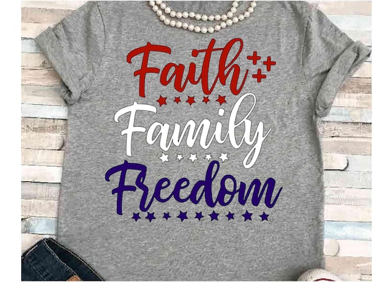 July SVG DXF JPEG Silhouette Cameo Cricut Fireworks Svg Faith - Etsy