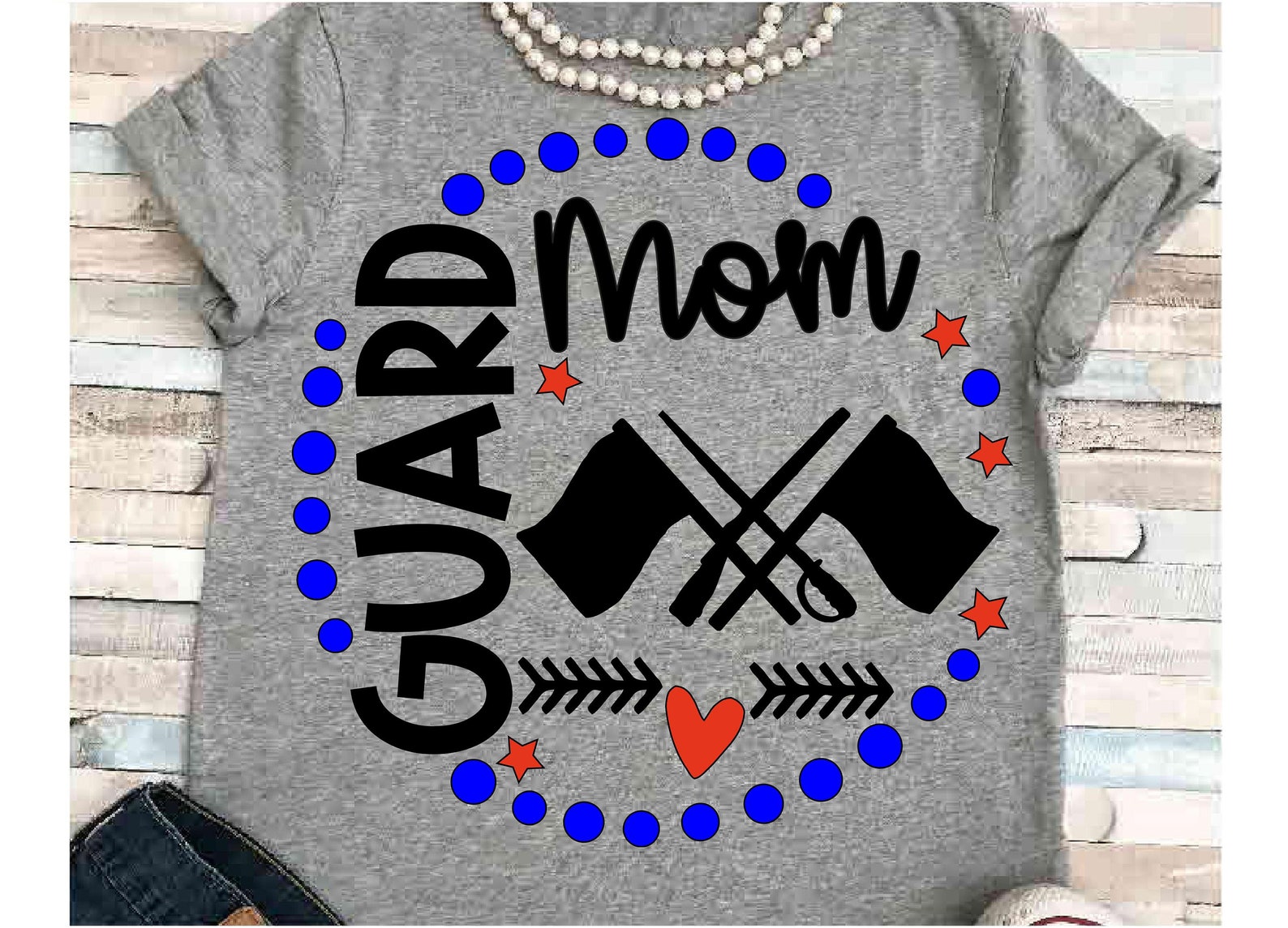 Color Guard Svg SVG DXF JPEG Silhouette Cameo Cricut Band - Etsy