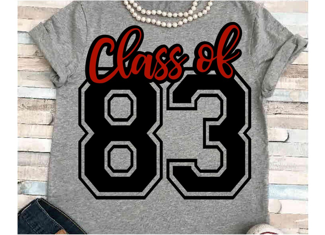Reunion SVG DXF JPEG Silhouette Cameo Cricut Class of 1983 Class ...