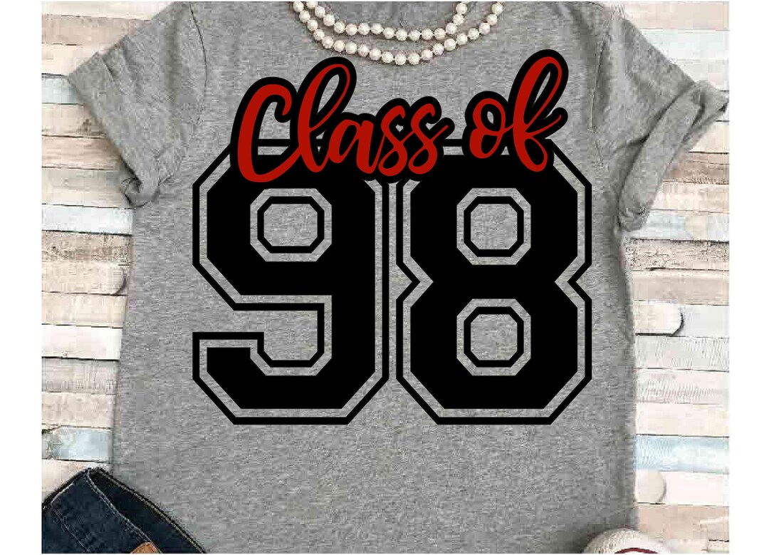 Reunion SVG DXF JPEG Silhouette Cameo Cricut Class of 1998 Class ...