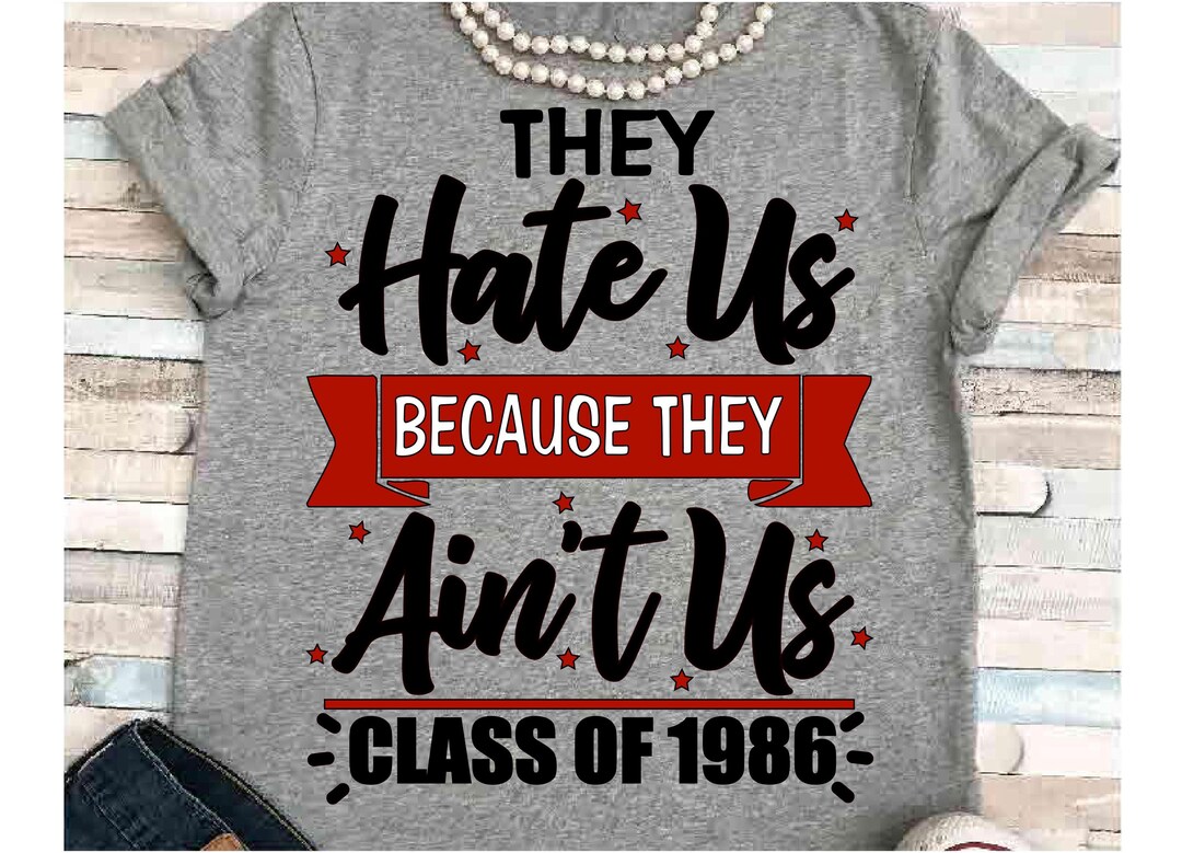 Reunion SVG DXF JPEG Silhouette Cameo Cricut Class of 1986 Class ...