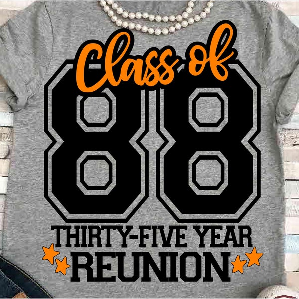 Class of 88 Svg - Etsy
