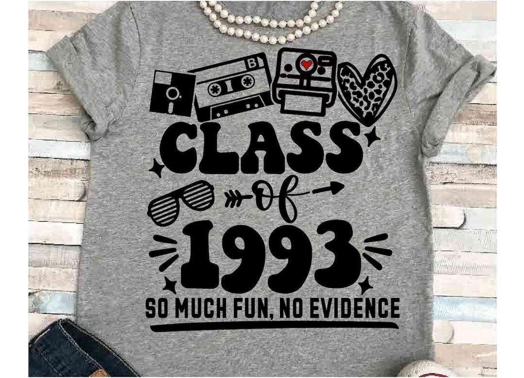 Reunion SVG DXF JPEG Silhouette Cameo Cricut Class of 1993 Png Camera ...