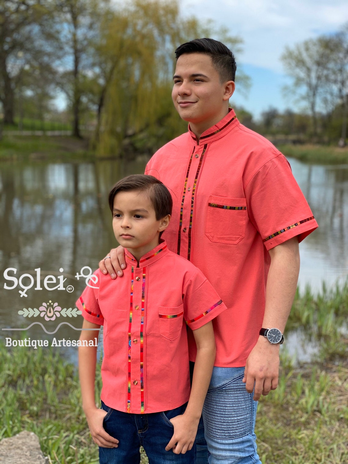 Boys Mexican Traditional Shirt. Guayabera for Boys. Boys - Etsy