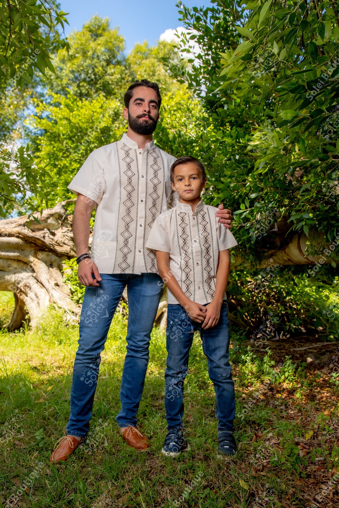 Boys Mexican Traditional Shirt. Guayabera for Boys. Boys - Etsy