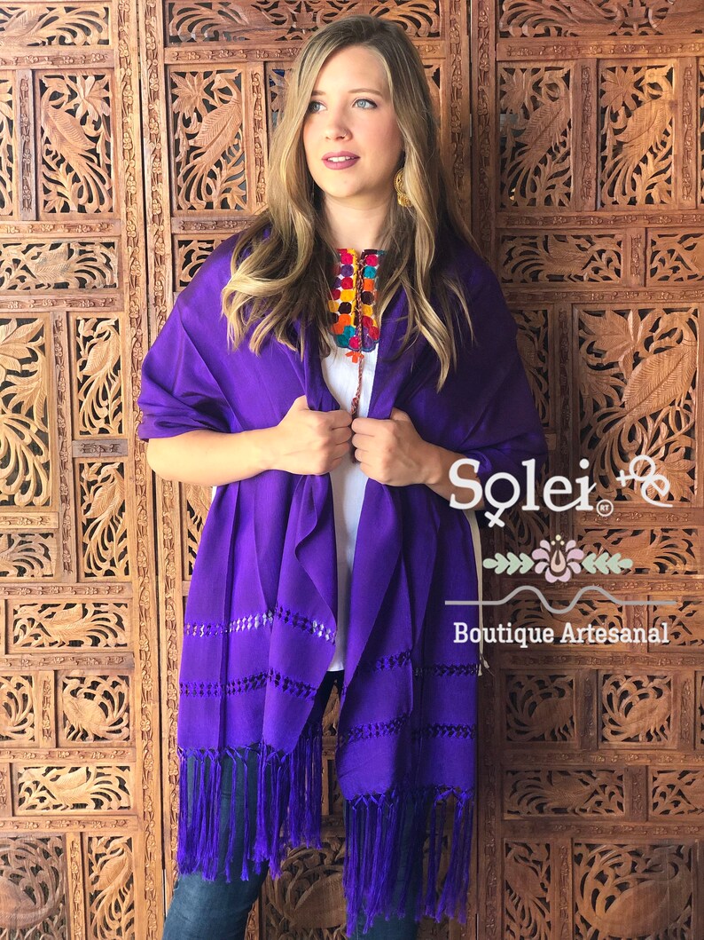 Mexican Traditional Rebozo. Mexican Shawl. Mexican Fiesta - Etsy