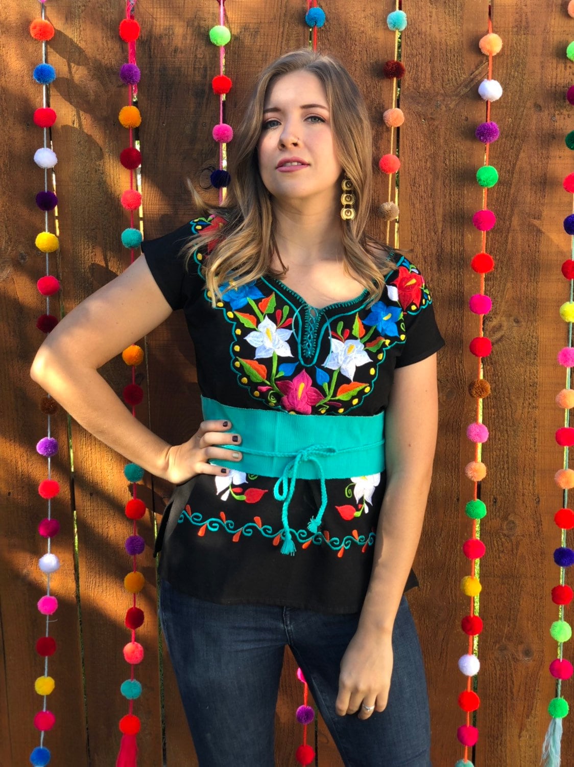 Mexican Woven Belt. Accessory Belt. | Etsy