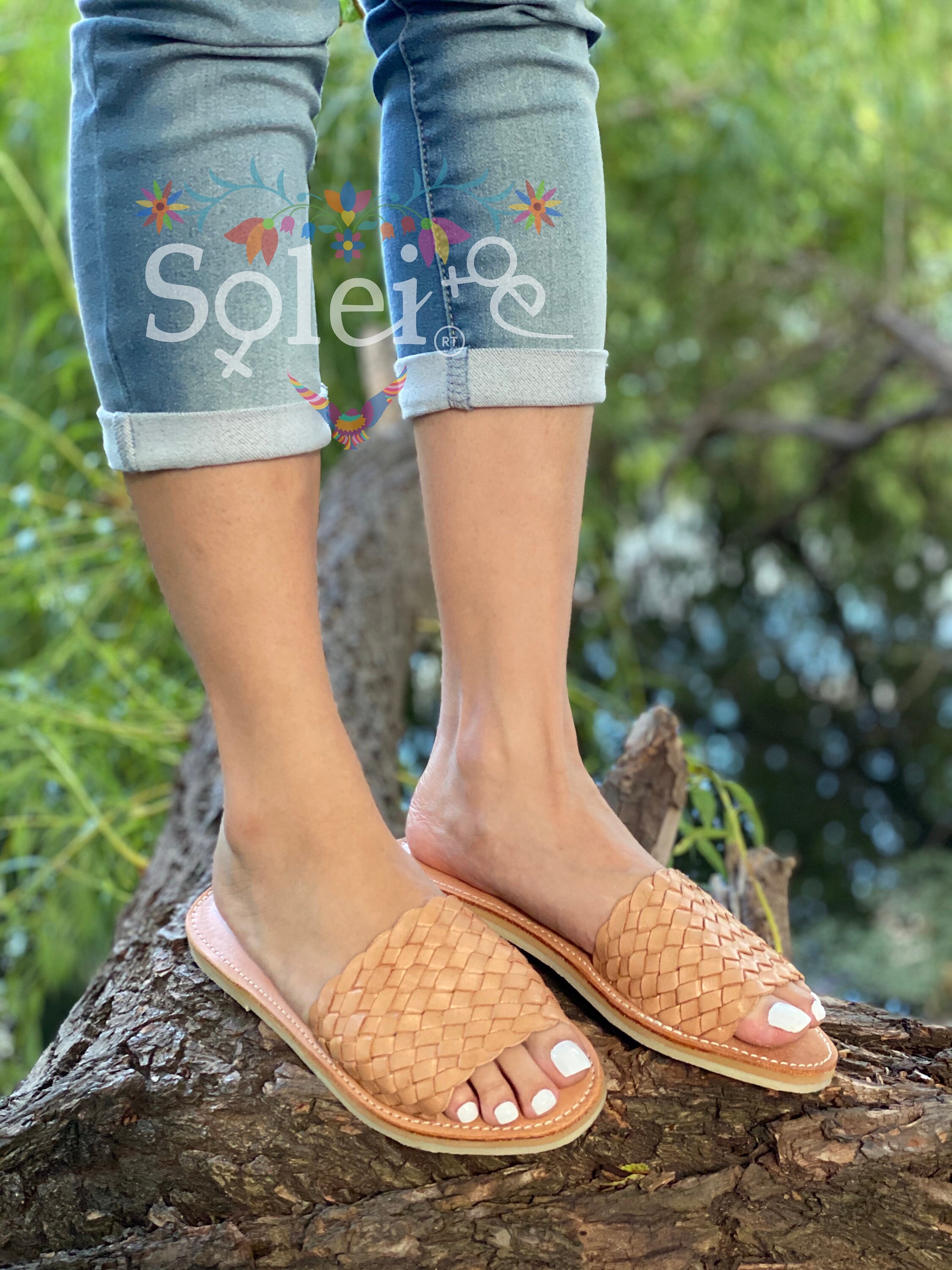 Open Toe Artisanal Sandal. All Sizes Boho-hippie Vintage. - Etsy