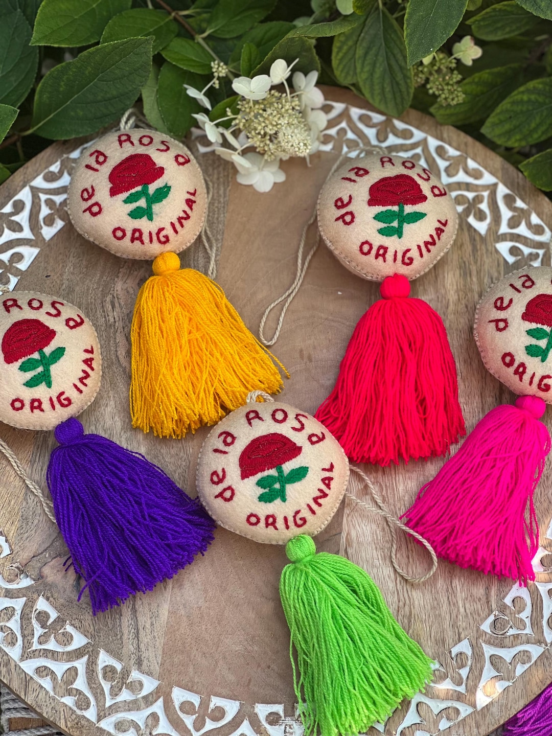 Mazapan Artisanal Keychain. Typical Mexican Accessories. Ethnic ...