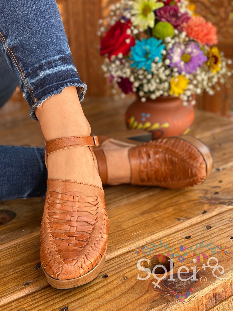 Mexican Block Heel. All Size Boho Hippie Vintage. Mexican - Etsy