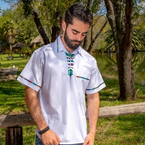 Mens Mexican Traditional Shirt. Guayabera for Men. Formal - Etsy