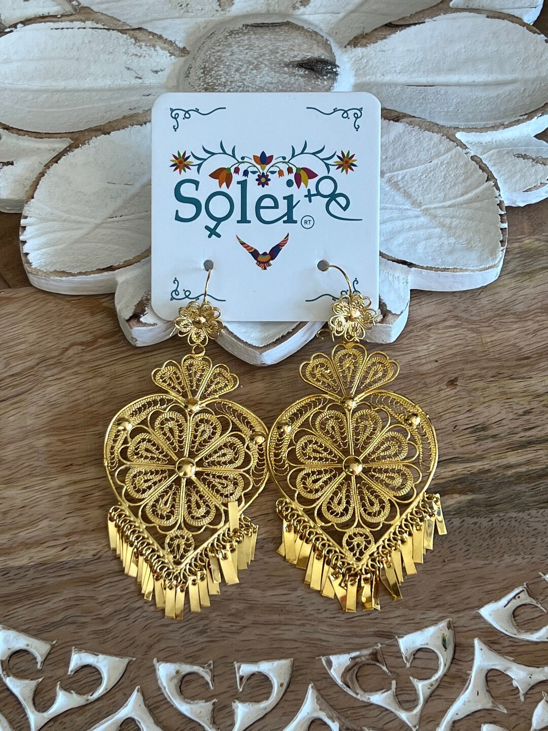 Mexican Filigree Earrings. Traditional Mexican Earrings. Folkloric ...