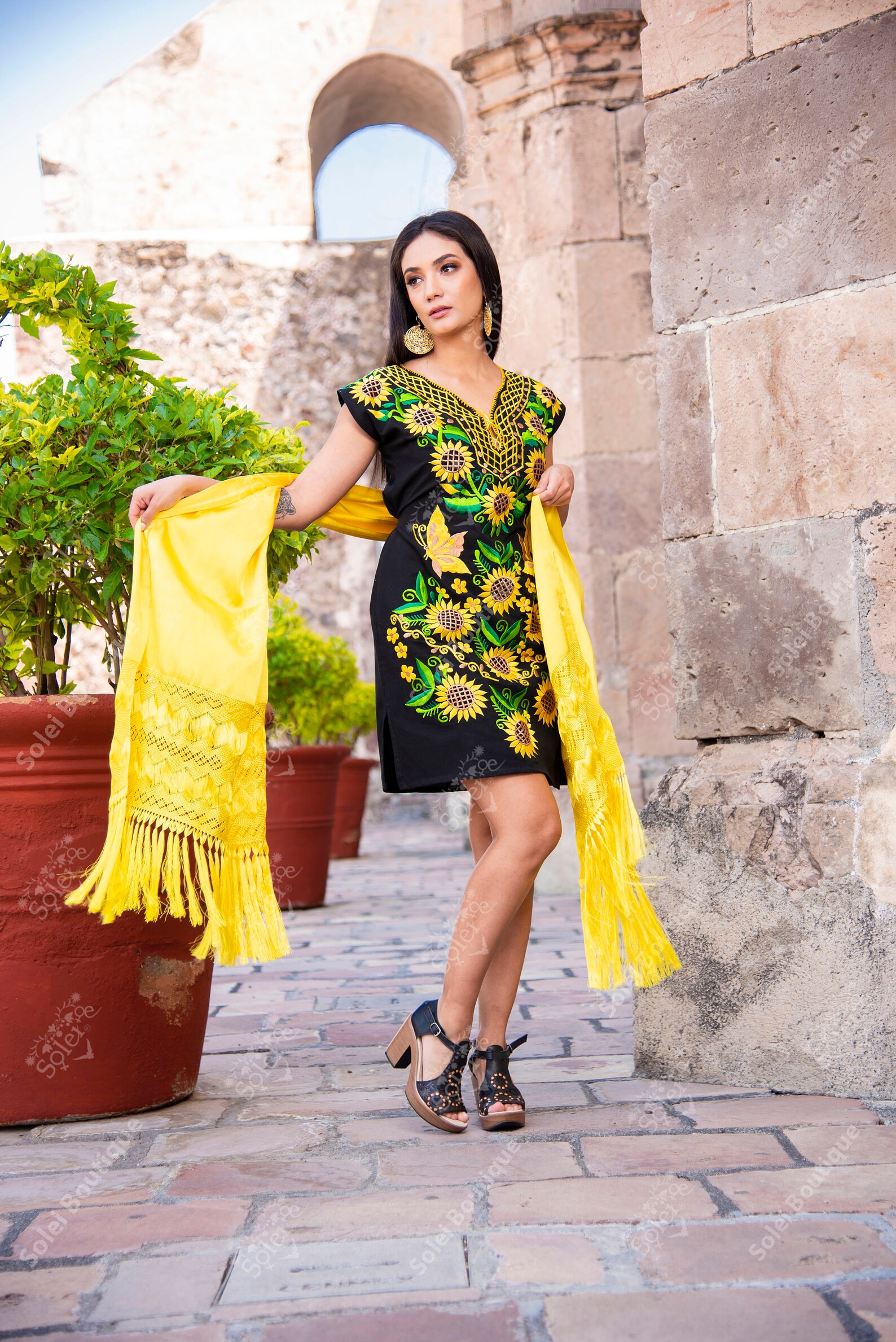 Artisanal Mexican Shawl. Braided Shawl. Handmade Mexican - Etsy