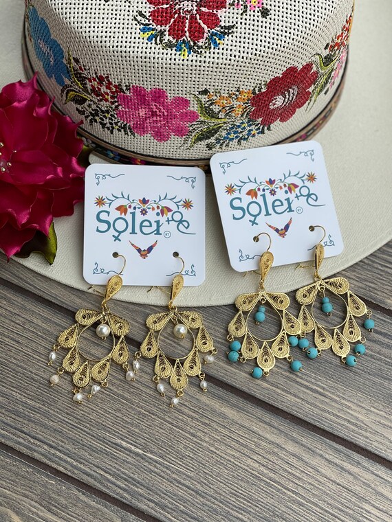 Etsy mexican earrings store