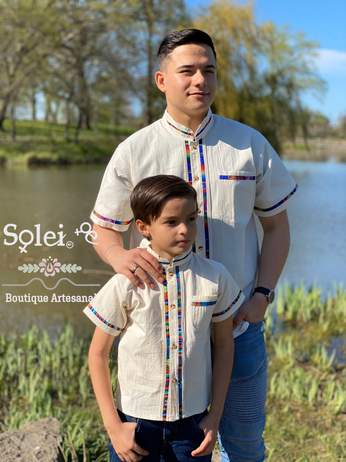 Boys Mexican Traditional Shirt. Guayabera for Boys. Boys | Etsy
