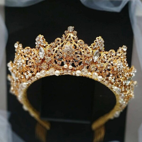 Gold Crown - Etsy