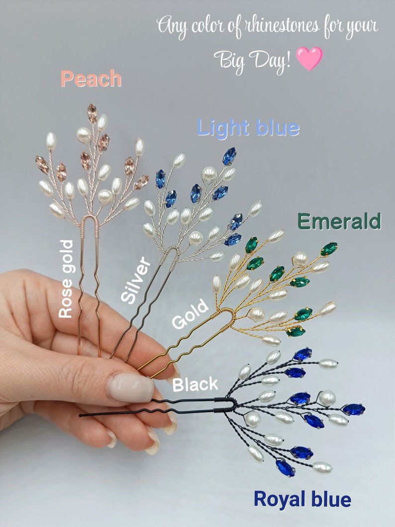 Pearl Hair Pins Bridal Hair Pins Decorative Hair Pins Pearl Hair Pin ...