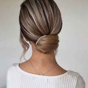 Simple Hair Pin for Bride Bridal Hair Pins Pearl Hair Pin Set Hair ...