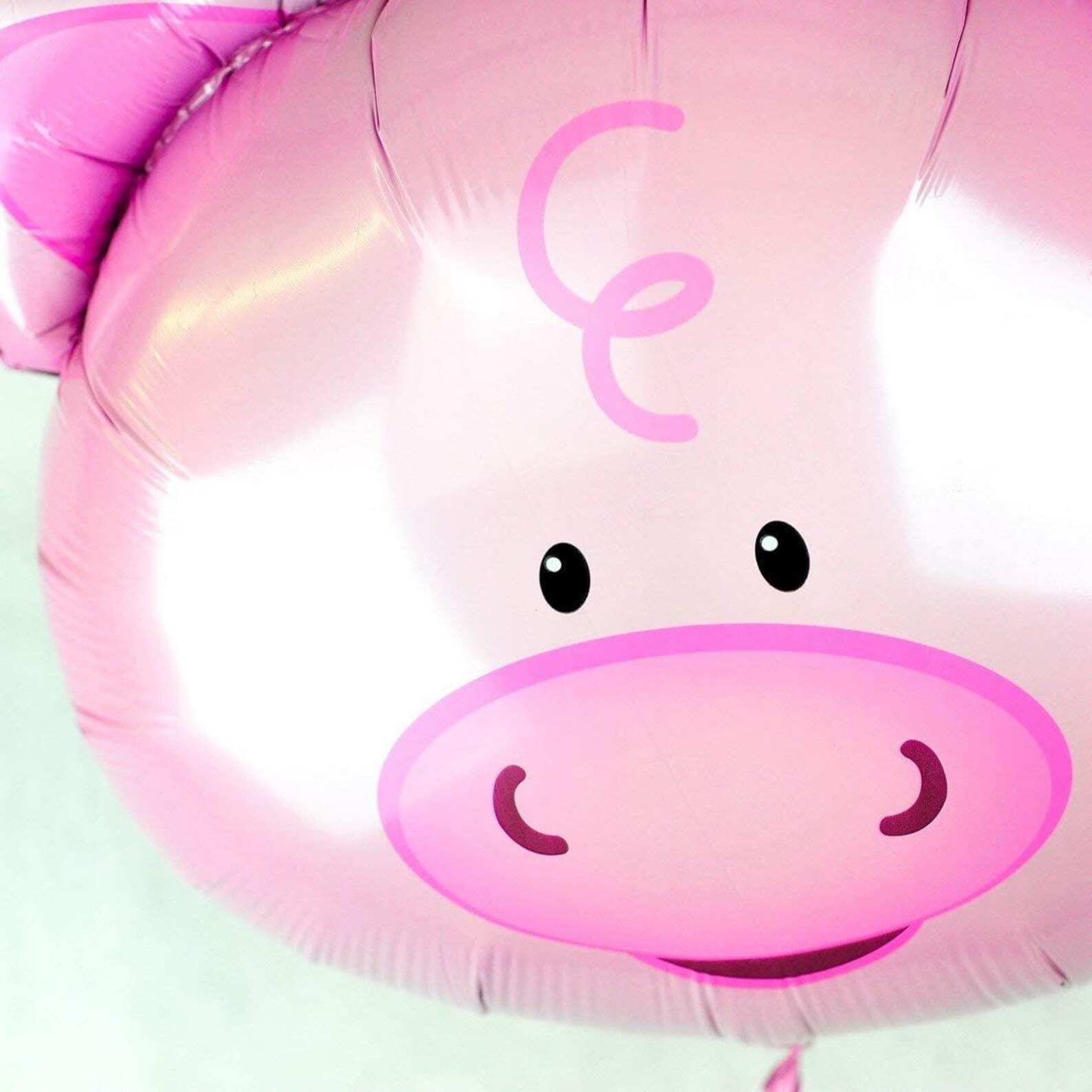 Pig Balloon Cute Animal Balloons 24 Inch Metallic Mylar | Etsy