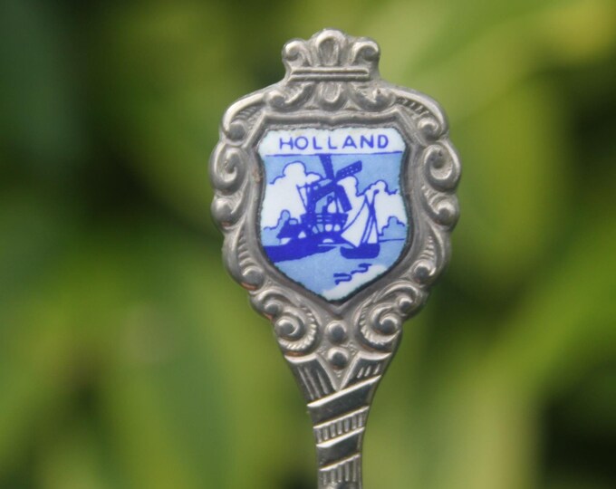 Vintage Spoon Holland Netherlands Souvenir - Etsy