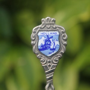 Vintage Spoon Holland Netherlands Souvenir - Etsy