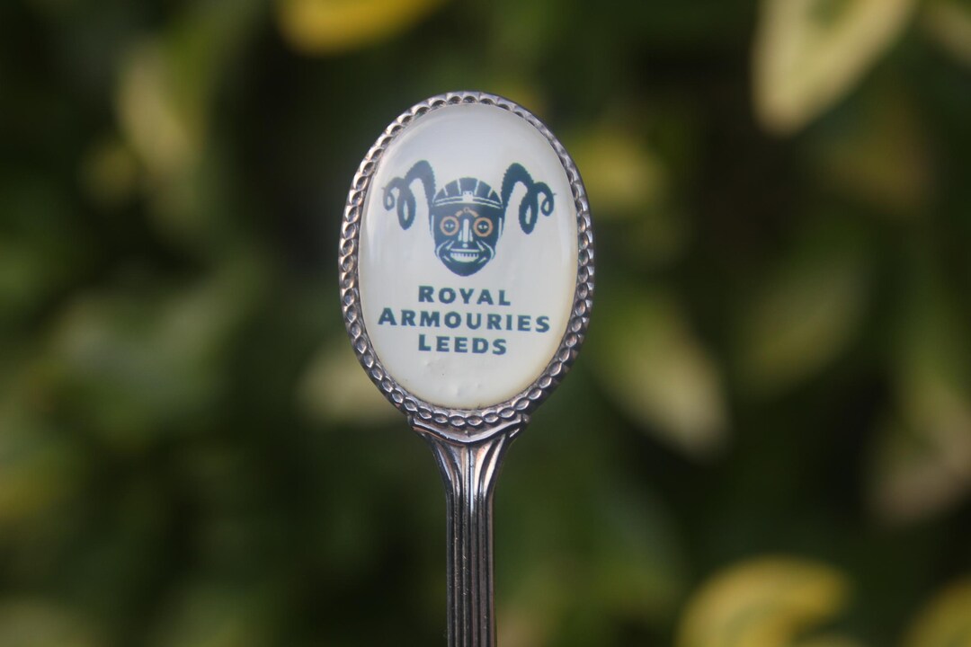 Vintage Spoon Leeds Royal Armouries West Yorkshire UK Souvenir - Etsy