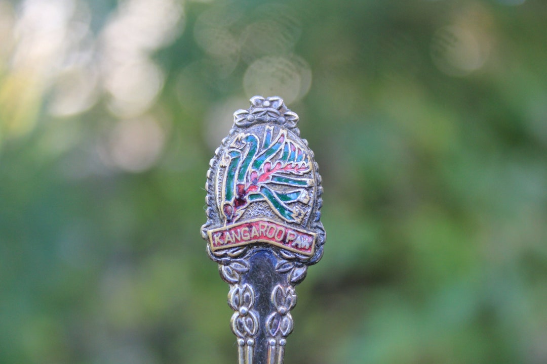 Vintage Spoon Kangaroo Paw Flower Australia Australian Collectable ...