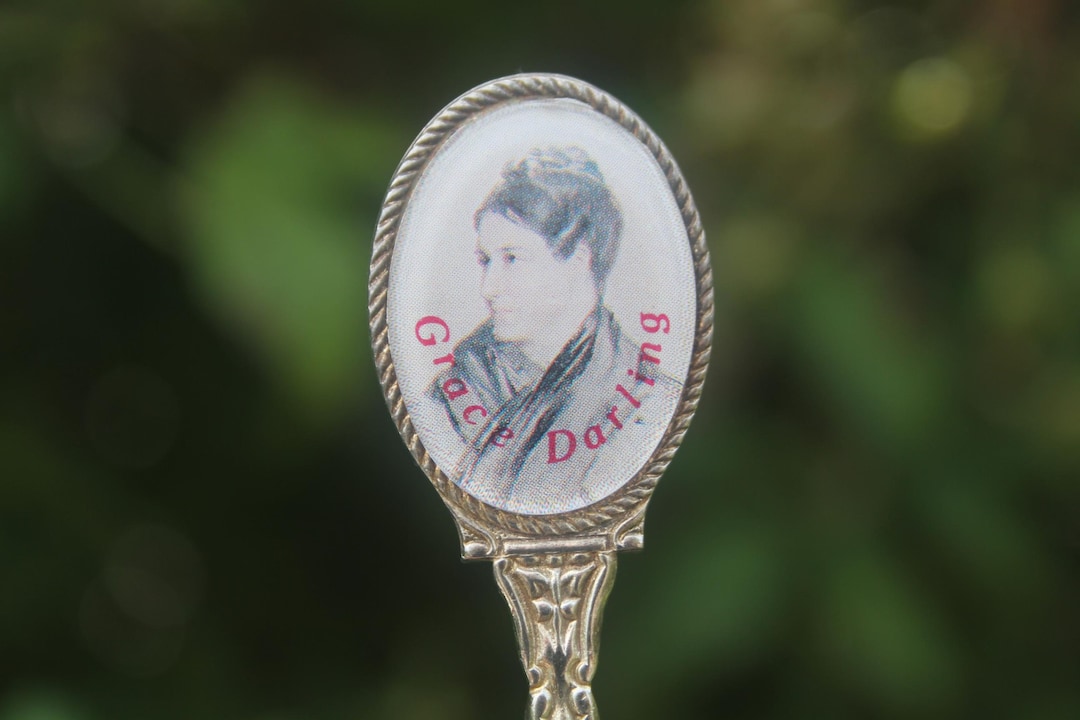 Vintage Spoon Grace Darling Lighthouse Silver Plate Souvenir - Etsy