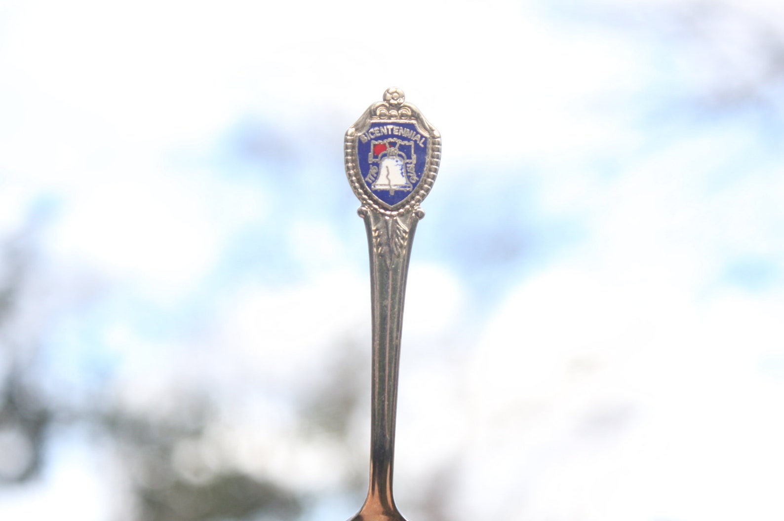 Vintage Spoon USA Bicentennial 1776 1976 American Collectable Spoon ...