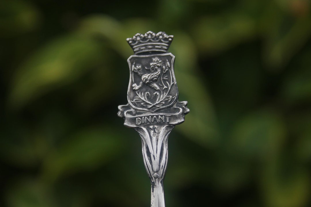 Vintage Spoon 835 Silver Dinant Belgium 13g Belgain Souvenir - Etsy