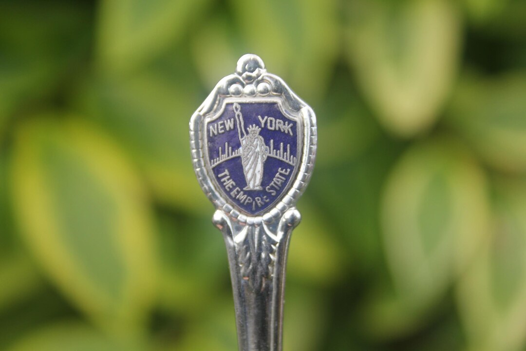 Vintage Spoon New York USA American Statue of Liberty Souvenir - Etsy
