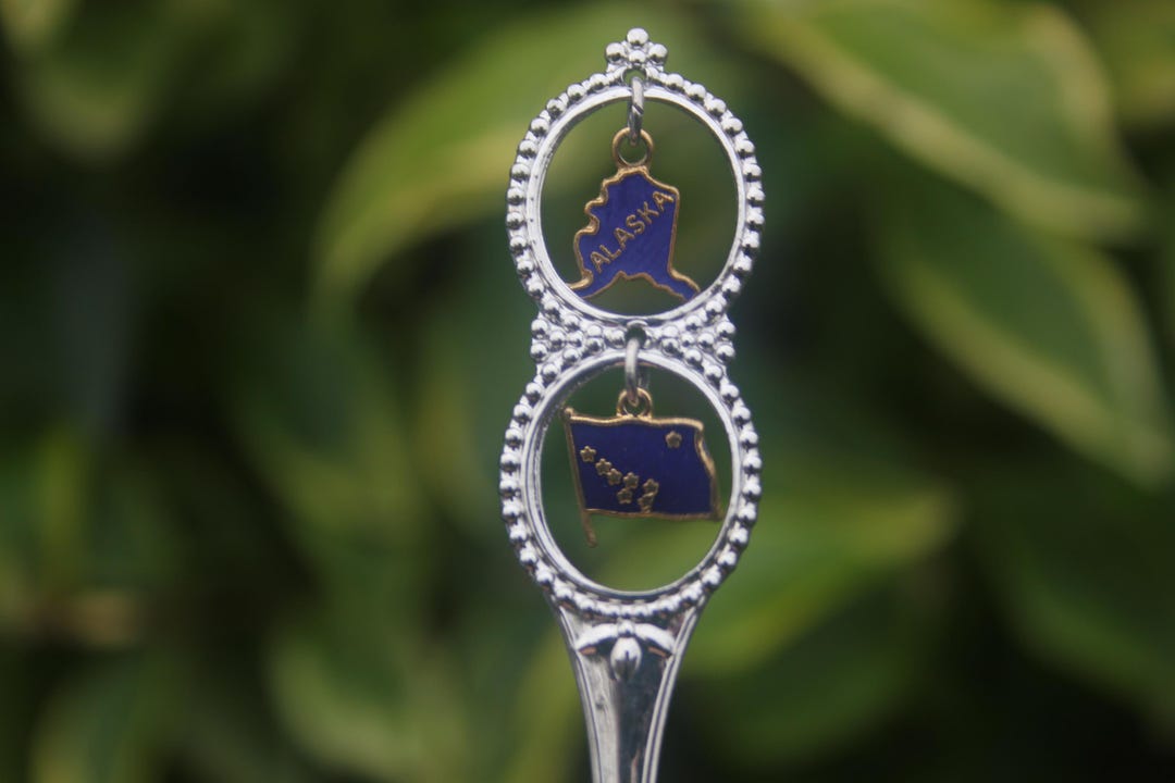 Vintage Spoon Alaska Alaskan State USA American Souvenir - Etsy