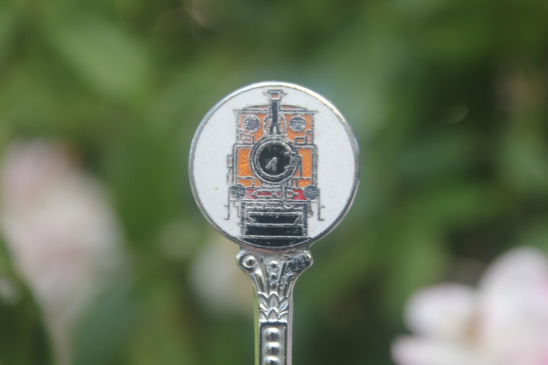 Vintage Spoon Steam Train Locomotive Souvenir Transport Gift . - Etsy