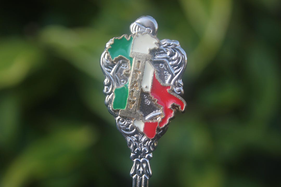Vintage Spoon Italy Italian Souvenir - Etsy