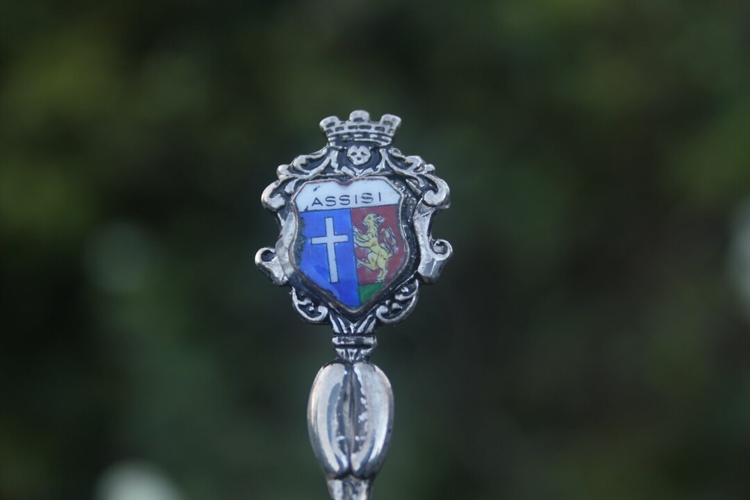 Vintage Spoon Assisi Umbria Italy Italian Souvenir . - Etsy