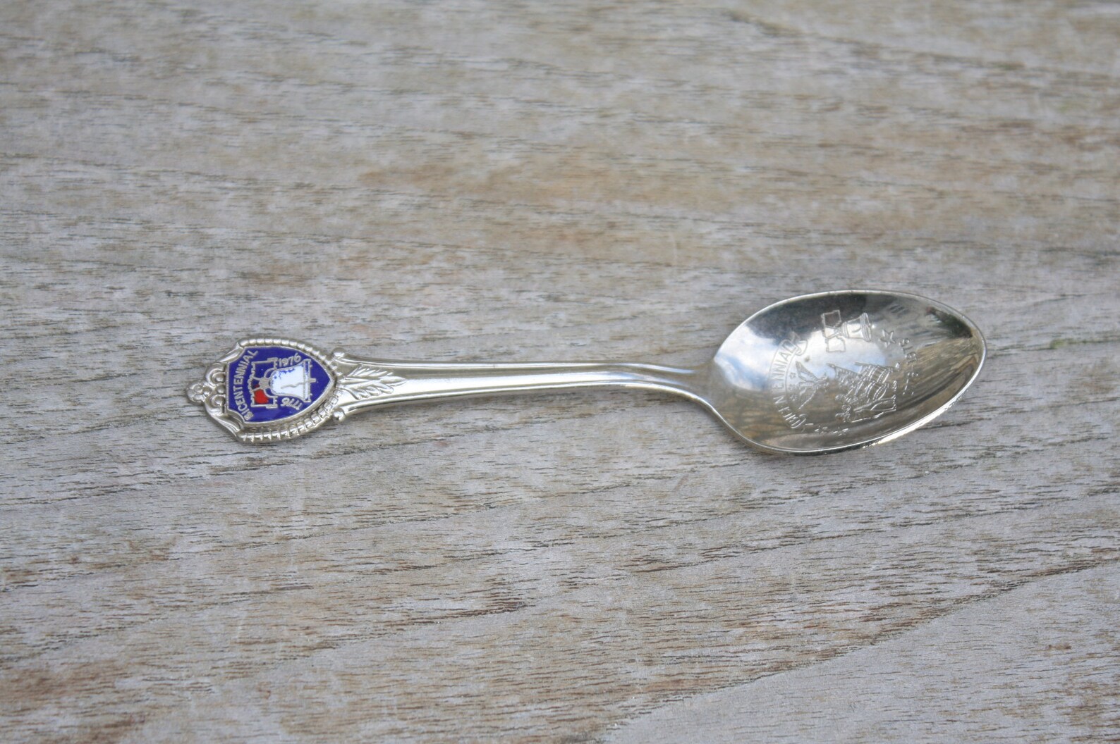 Vintage Spoon USA Bicentennial 1776 - 1976 American Collectable Spoon ...