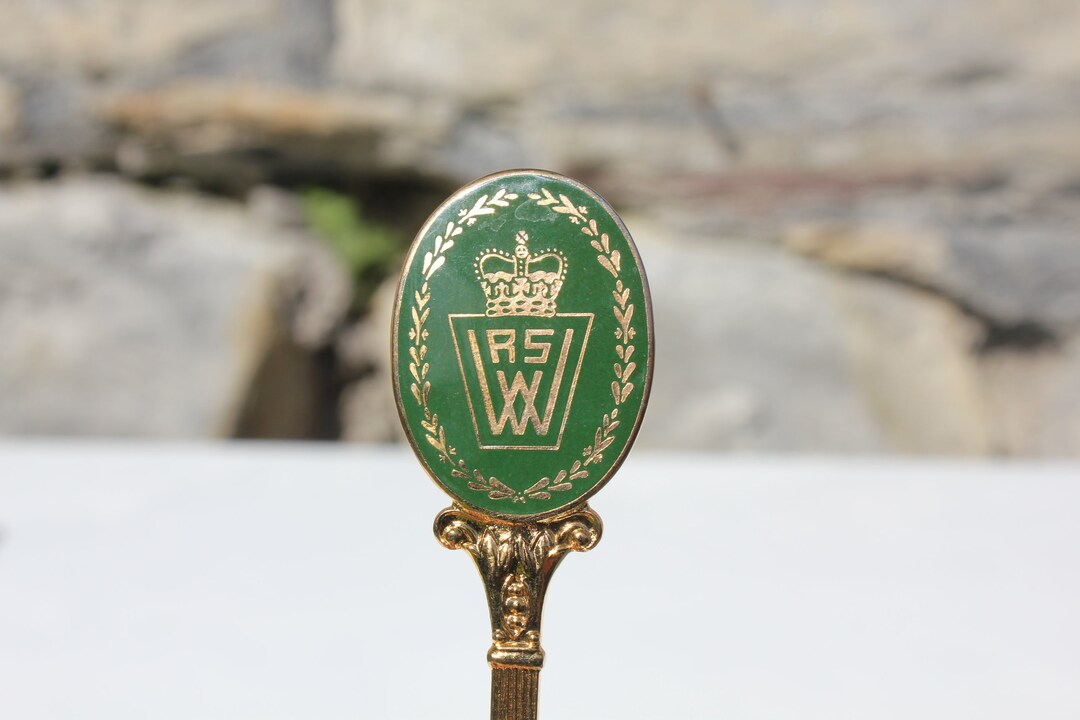 Rare Vintage Spoon Women's Royal Voluntary Service Spoon WVRS British ...