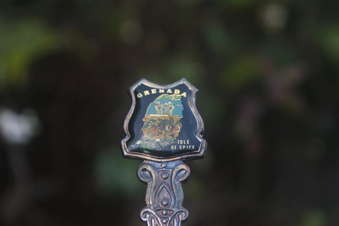 Vintage Spoon Grenada Isle of Spice Caribbean Souvenir - Etsy