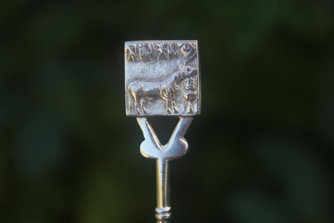 Unusual Vintage Spoon Bull Cow With Chalice Animal Ornate Gift - Etsy
