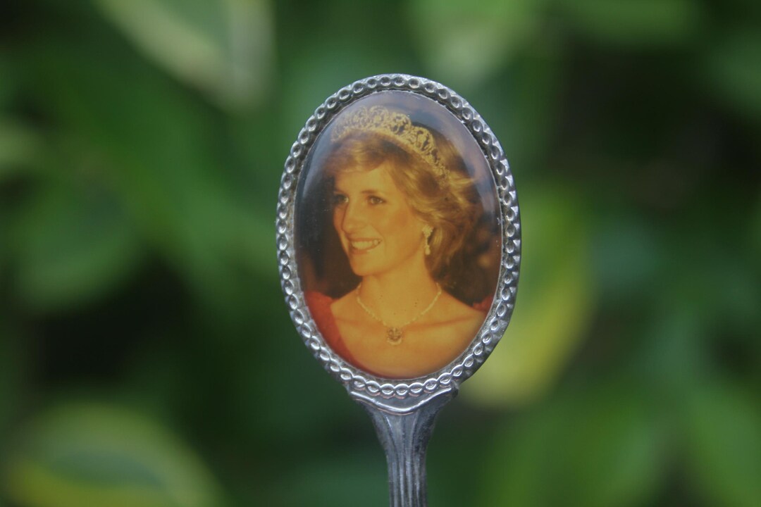 Vintage Spoon Princess Diana British Royal Family Souvenir - Etsy