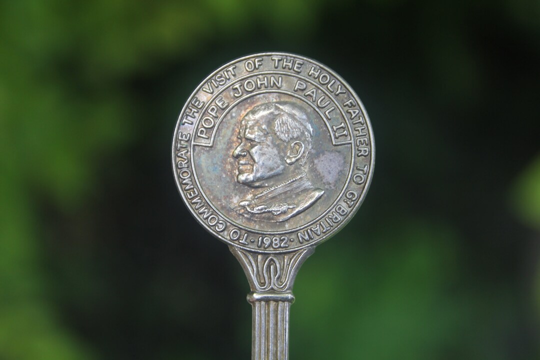 Vintage Spoon Visit of Pope John Paul II Visit to Britain June 1982 ...