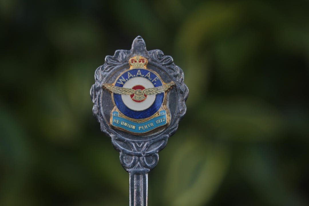 Vintage Spoon WAAAF Womens Auxiliary Australian Air Force WWII - Etsy
