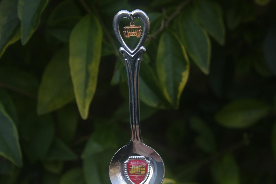 Vintage Spoon San Francisco Cable Car California USA Souvenir - Etsy