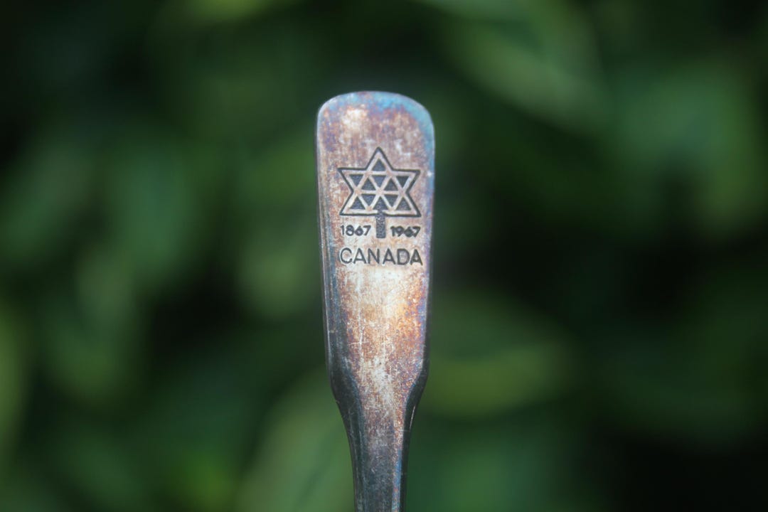 Vintage Spoon Canada Centennial 1867 - 1967 Canadian Souvenir - Etsy